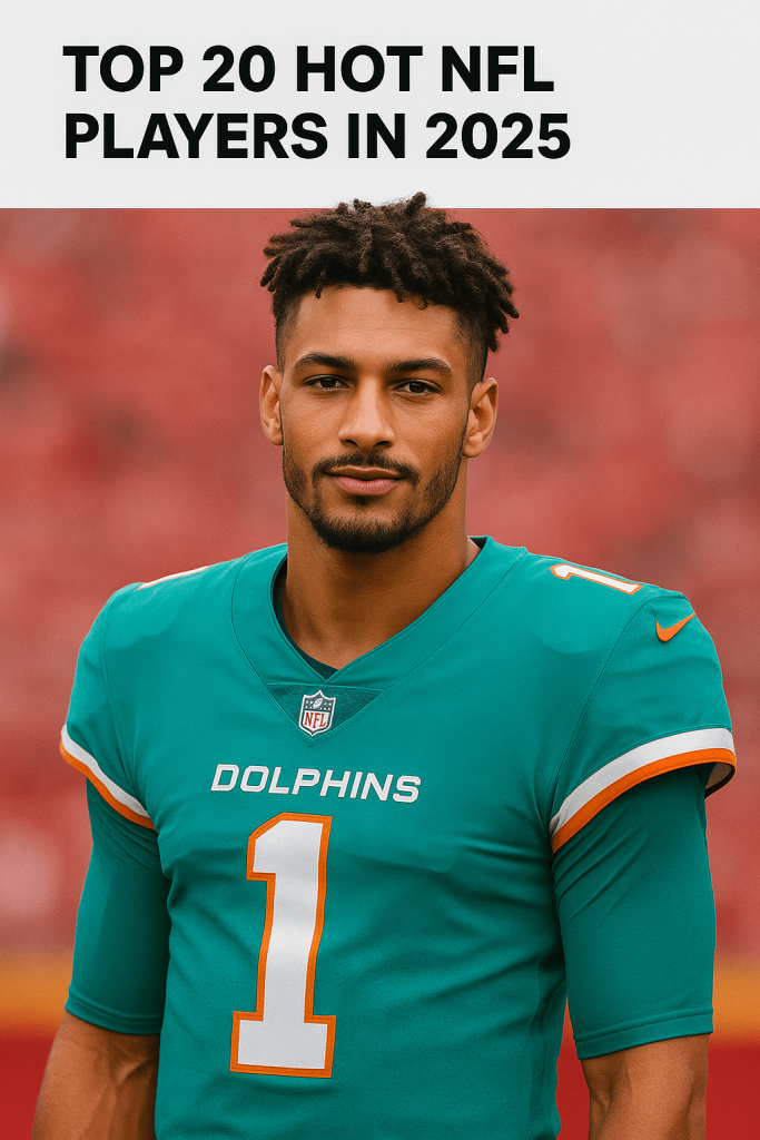 Top 20 Hot NFL Players in 2025: Brilliant Handsome, Stylish & Fan Favorites